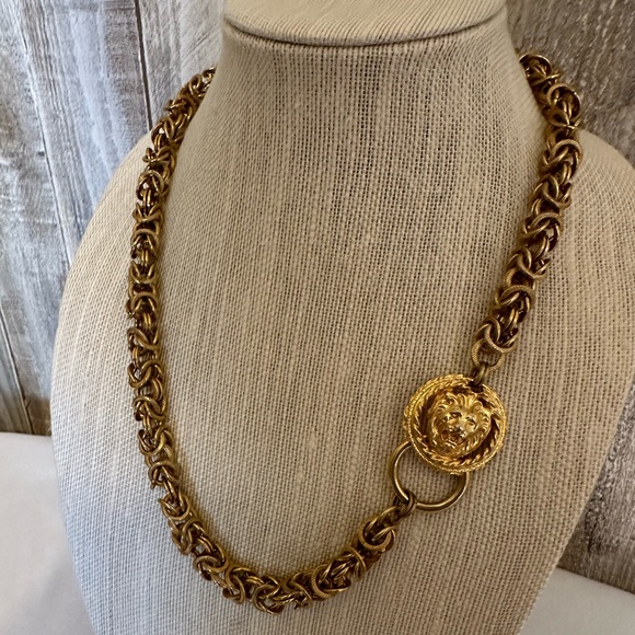 Anne Klein | Jewelry | Vintage Anne Klein 24 Heavy Multi Link Thick ...